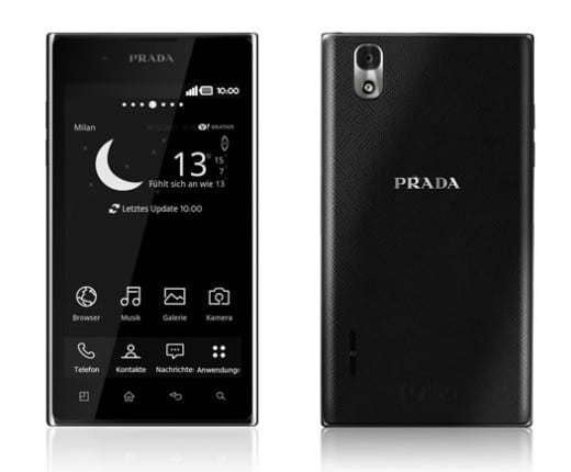 Luxushandy LG Prada Phone 3.0 Black - richtigteuer.de
