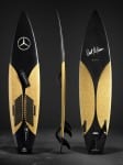 Surfboard von Mercedes-Benz und Garrett McNamara